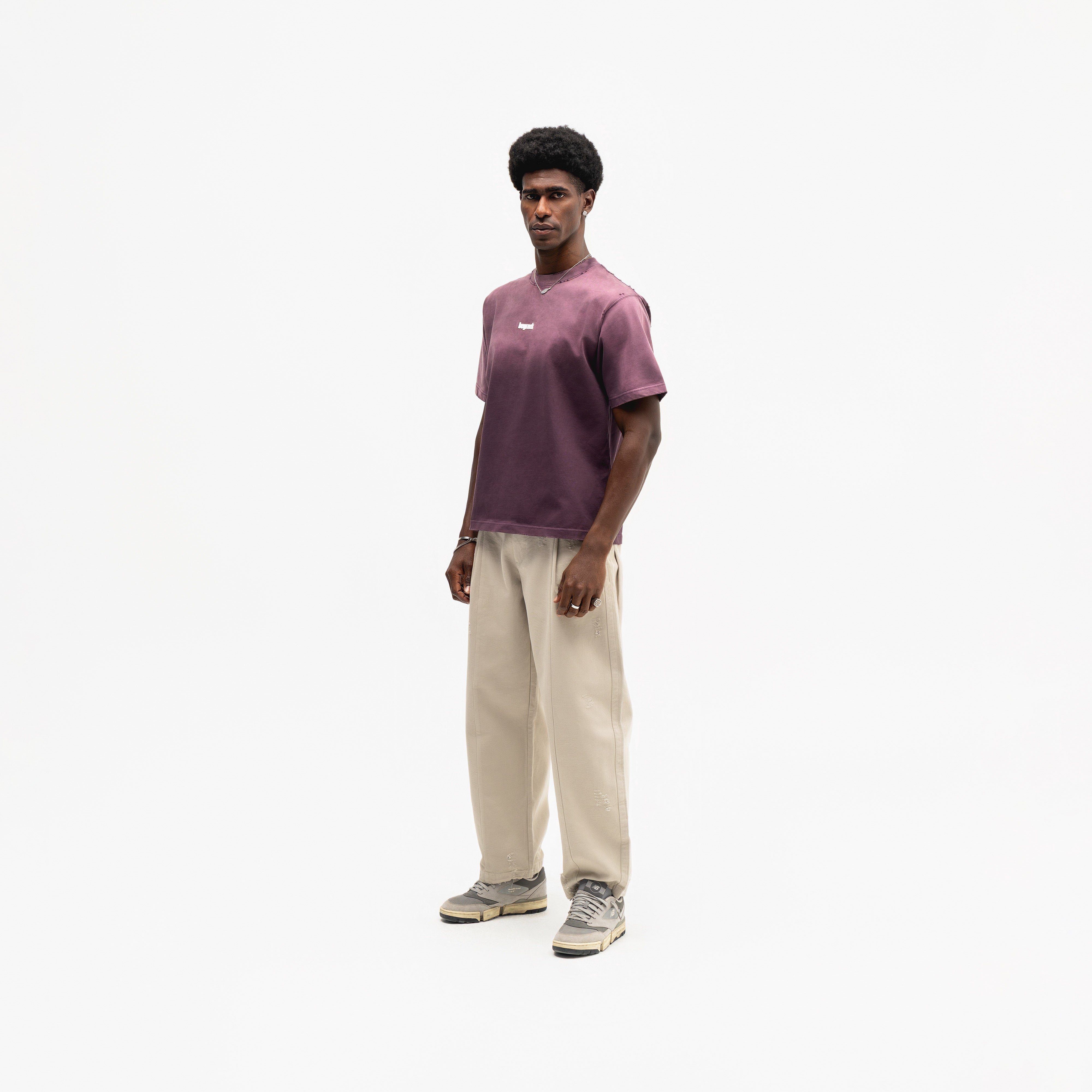 Minimal Distress Pants – Beyreck
